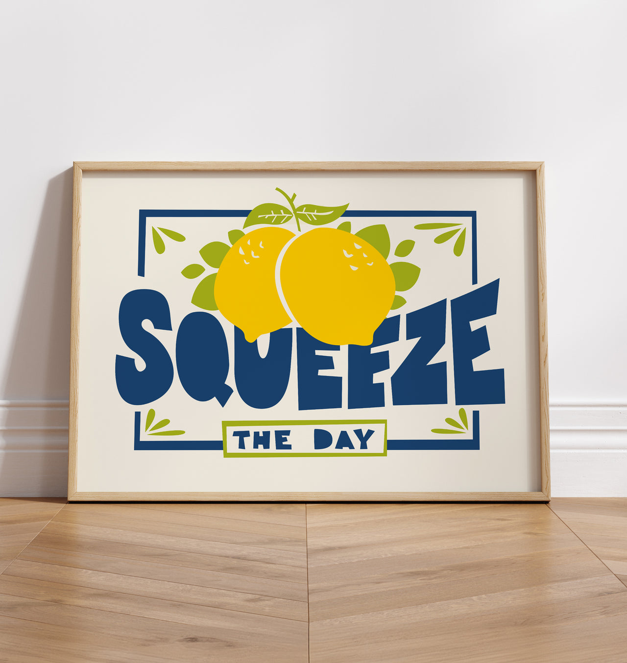 Squeeze The Day Kitchen Art Print - Almanac Co
